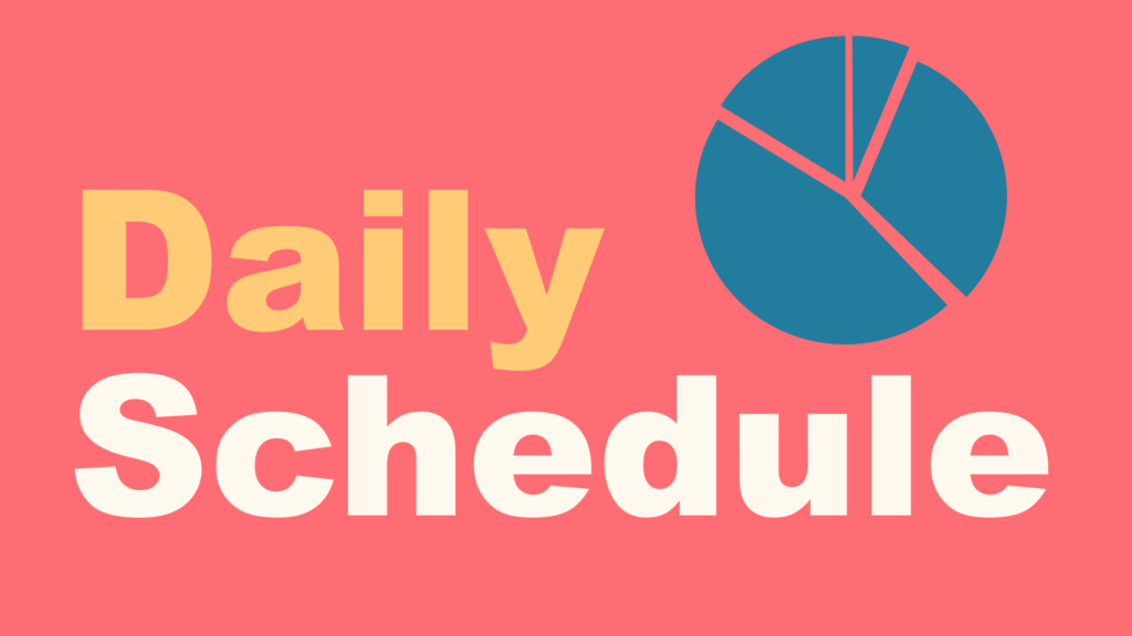 Daily Schedule - ESL Toybox